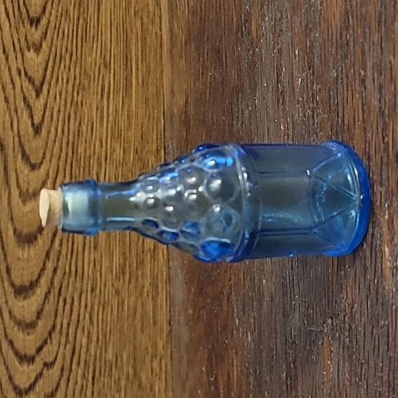 Wheaton | Accents | Vintage Bitters Blue Glass Miniature Bottle | Poshmark